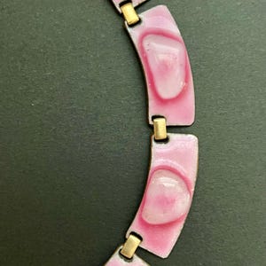 Vintage Pink Copper Kay Denning Necklace - Etsy