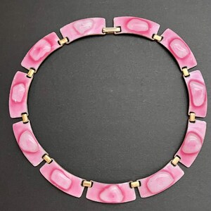 Vintage Pink Copper Kay Denning Necklace - Etsy