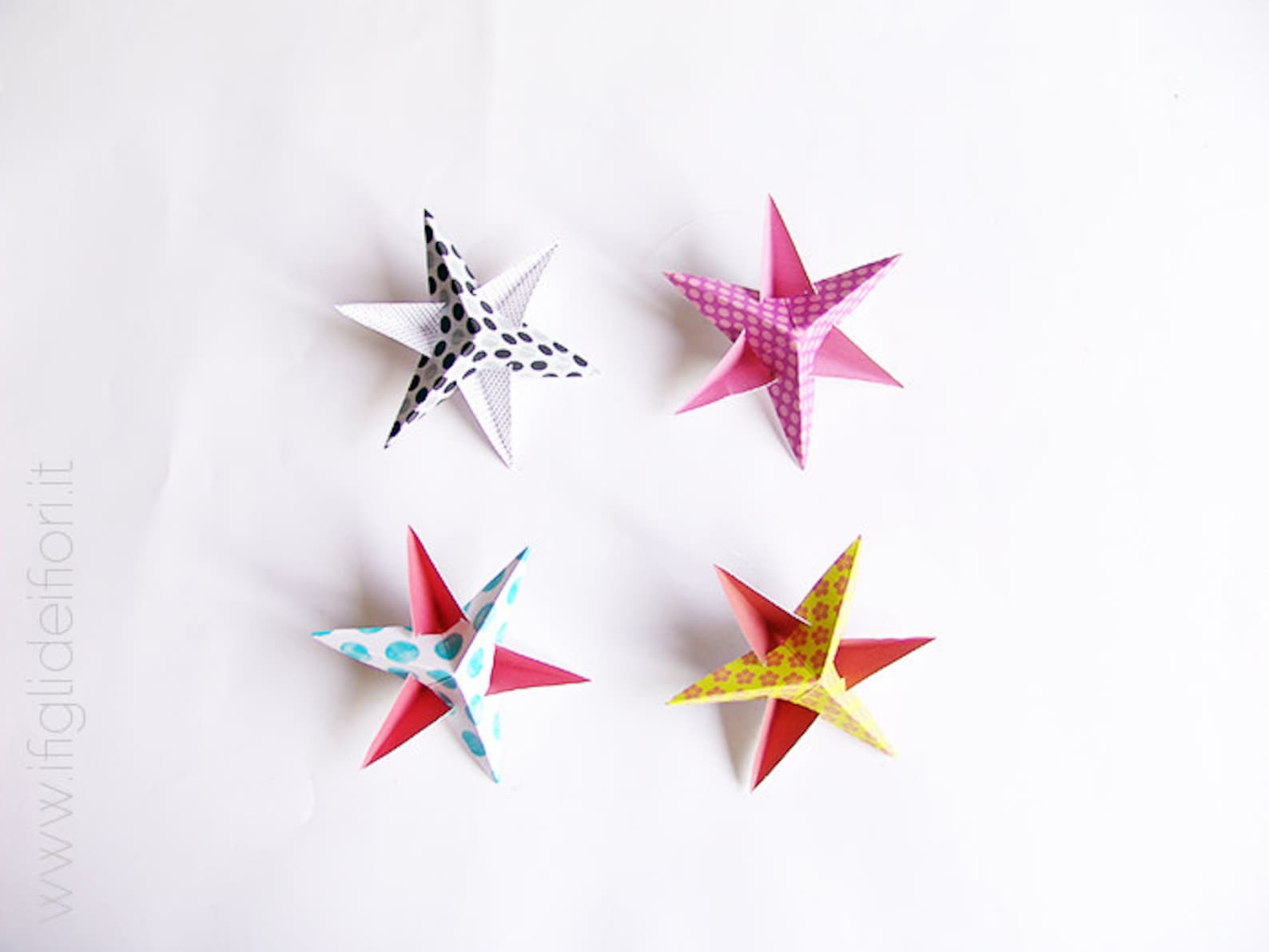 Christmas Stars Decorations, Paper Stars for Christmas Tree, Christmas ...