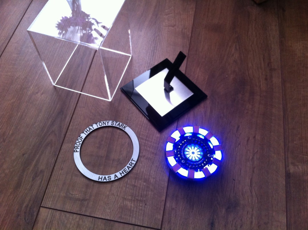 ARC REACTOR Iron Man Costume Prop PERSONALISED - Cinema Room Prop - Etsy