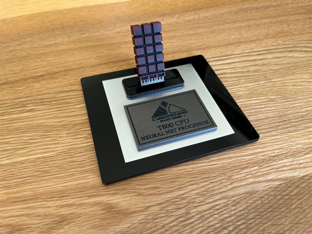 Cyberdyne Systems T-800 CPU Brain Chip Prop Replica - Etsy