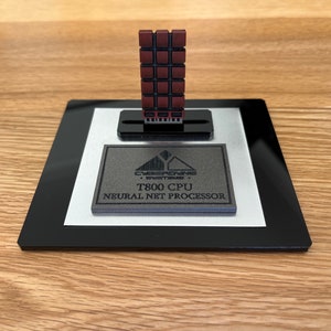 Cyberdyne Systems T-800 CPU Brain Chip Prop Replica - Etsy