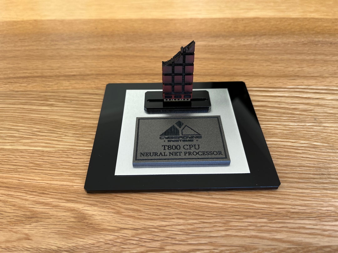 Terminator T-800 Damaged CPU Brain Chip Prop Replica - Etsy