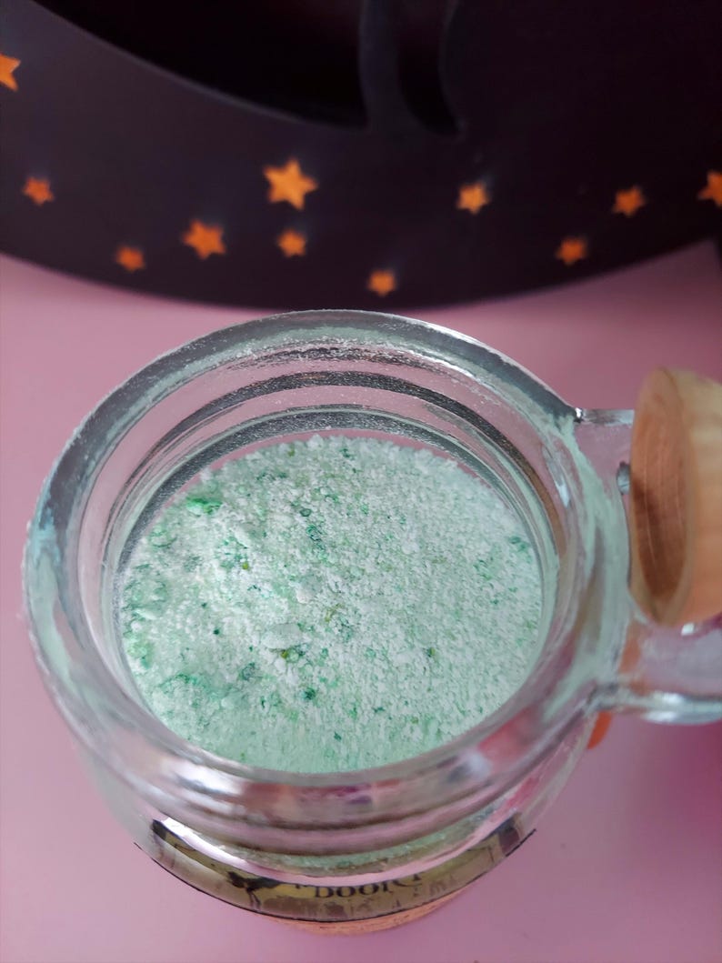 Floo Powder Collector Potion Bottle, Magic Green Powder for Wizard and ...