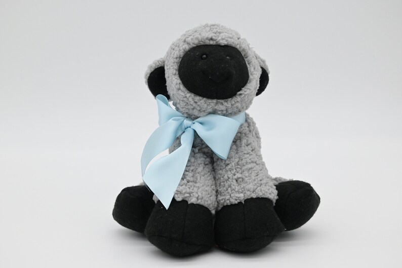 Handmade Lamb Stuffed Animal - Soft Plush Sheep Toy - Farm Animal Gift ...
