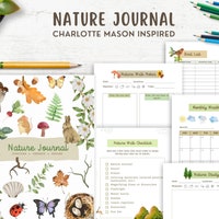 Charlotte Mason Inspired Nature Journal | Nature Study for Kids ...