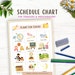 Toddler Schedule, Toddler Routine Chart, Kids Schedule Cards, Kids ...