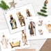 Nativity Set for Kids, Christmas Nativity Scene, Paper Nativity Set ...
