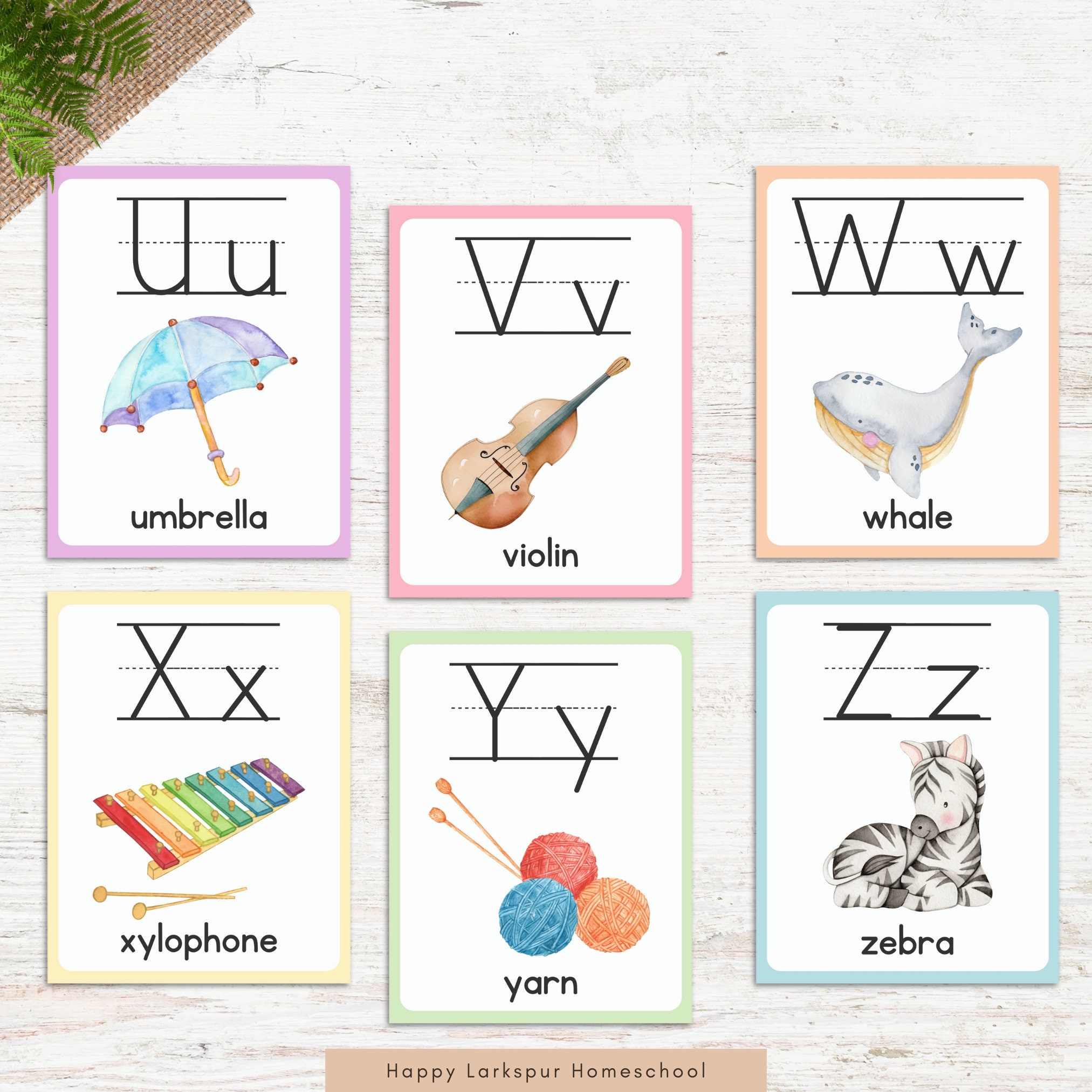 Alphabet Poster Classroom, ABC Posters Classroom, Alphabet Poster Print ...