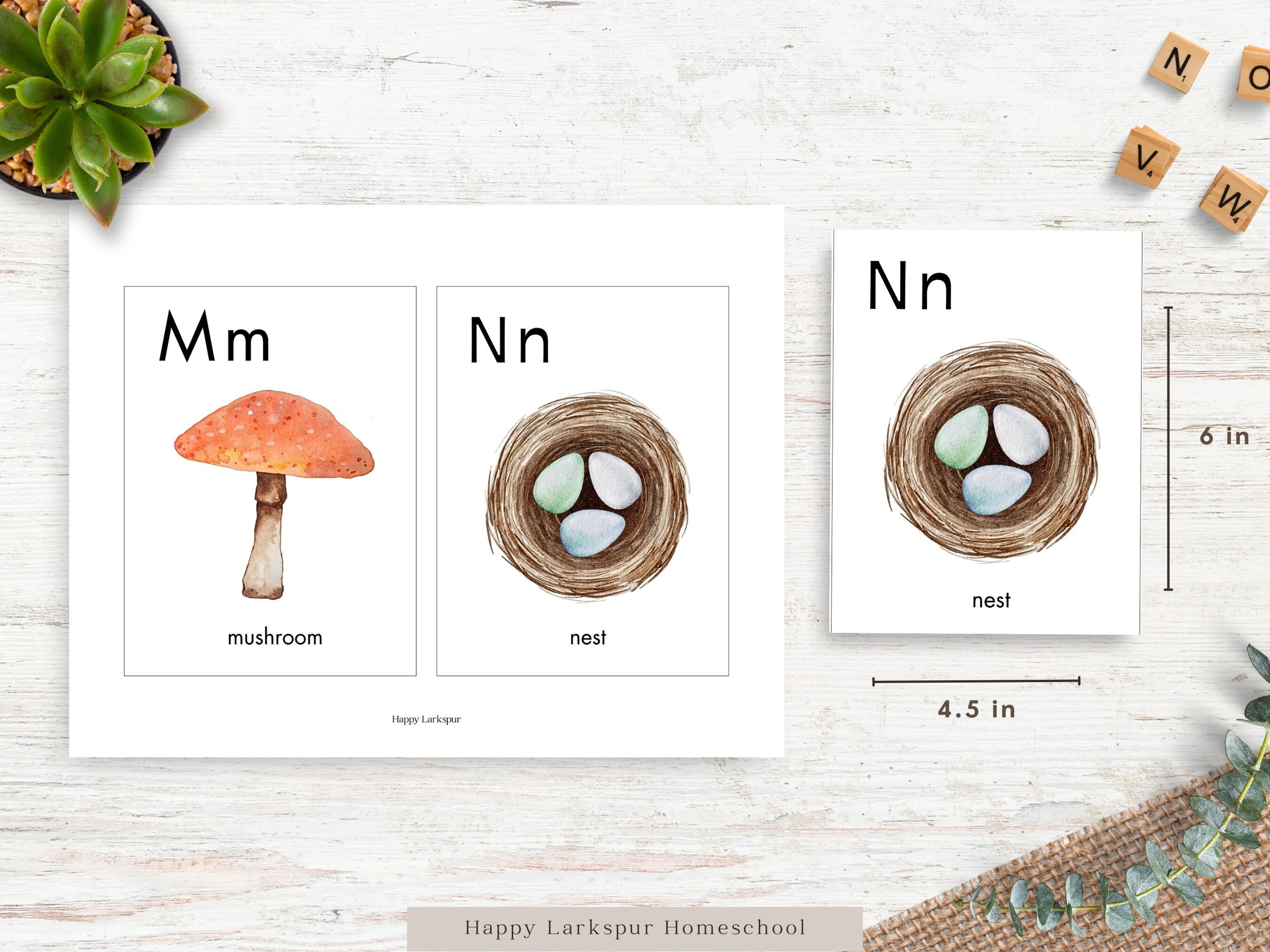 Alphabet Flashcards, Toddler Preschool Flashcards, ABC Flashcards ...
