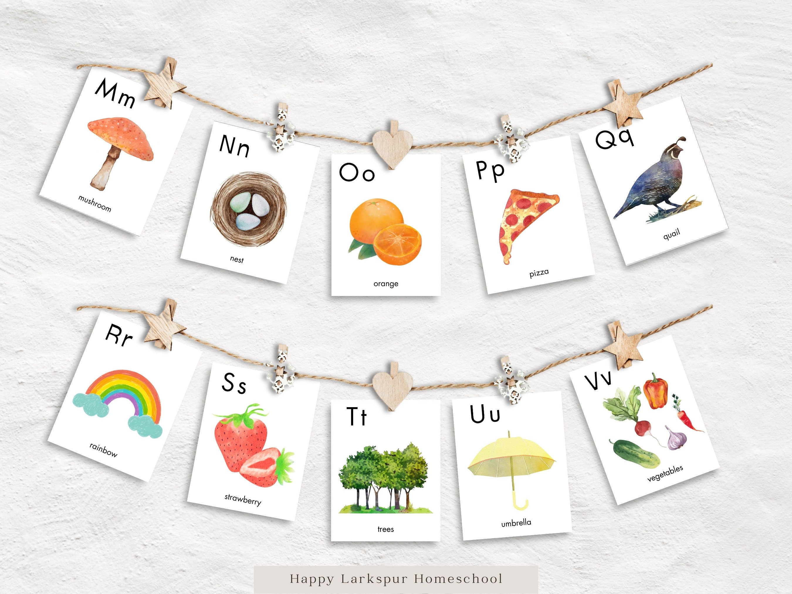Alphabet Flashcards, Toddler Preschool Flashcards, ABC Flashcards ...