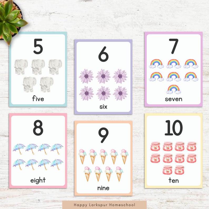 Number Poster Classroom, Number Posters 1-20 Classroom Decor ...