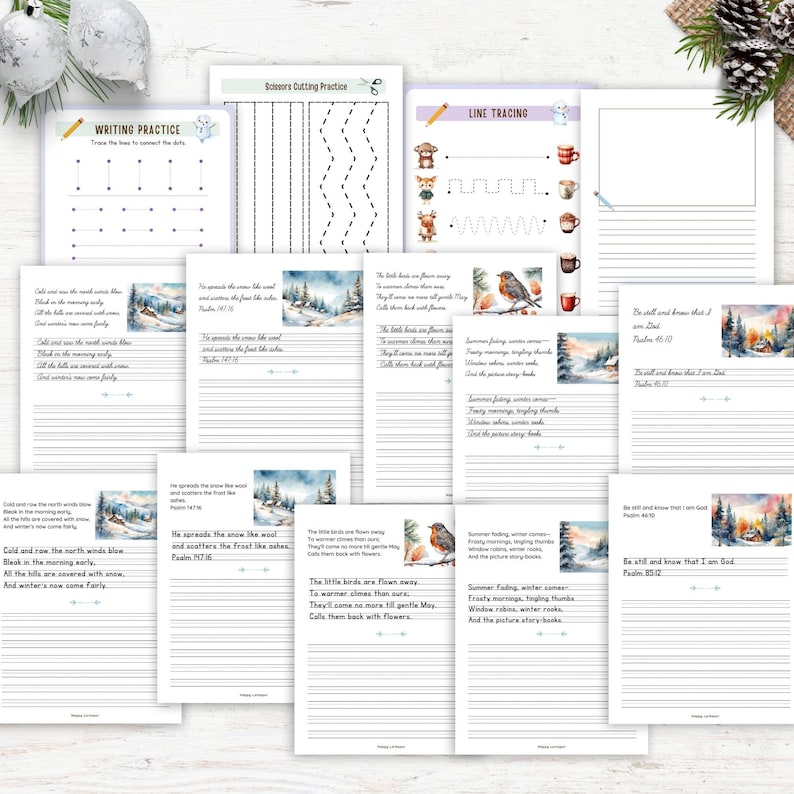 Winter Morning Menu, Preschool Curriculum Winter Activities, Homeschool ...