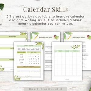 Basic Morning Menu Homeschool, Preschool Morning Menu, Toddler Morning ...