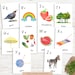 Alphabet Posters, A4 ABC Posters Classroom, Watercolor Alphabet Posters ...