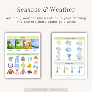 Complete Morning Menu Bundle | Homeschool Morning Menu | Morning Basket ...