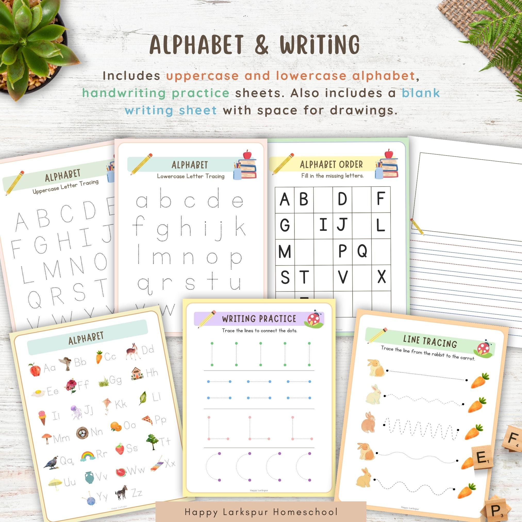 PRESCHOOL Morning Menu, Homeschool Morning Menu, Morning Menu ...