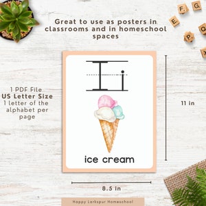 Alphabet Poster Classroom, ABC Posters Classroom, Alphabet Poster Print ...