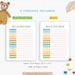 Kids Daily Schedule Template Printable, Editable PDF Homeschool Daily ...