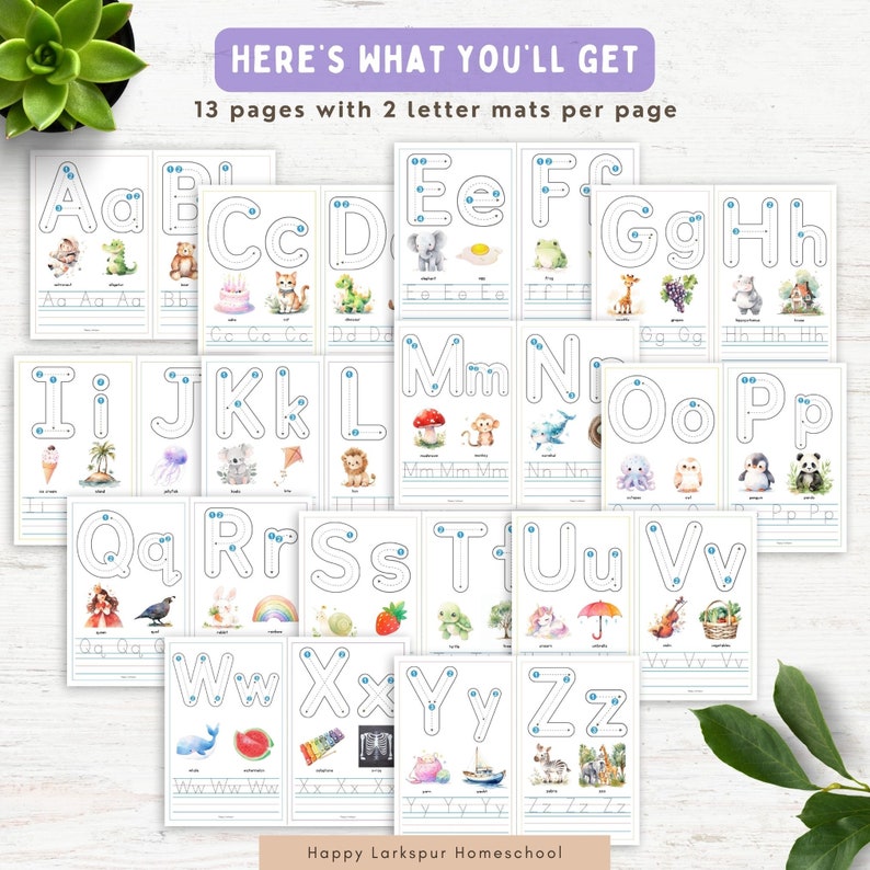 Alphabet Playdough Mats, Alphabet Writing Practice Mat, Alphabet Mats ...