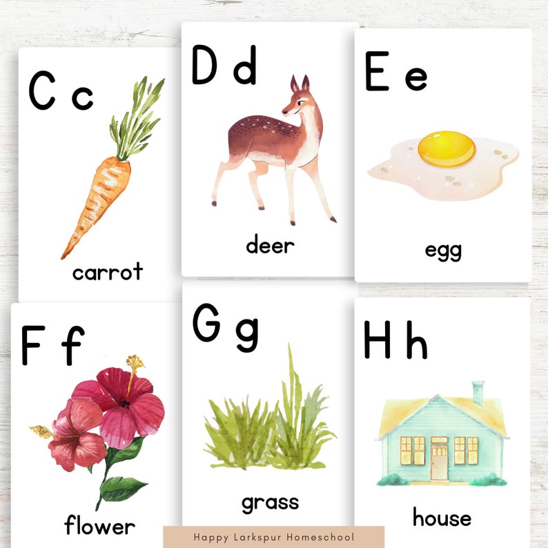Alphabet Posters, ABC Posters Classroom, Alphabet Poster Printable ...