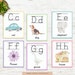 Alphabet Poster 5x7, ABC Posters Classroom, Alphabet Poster Print ...