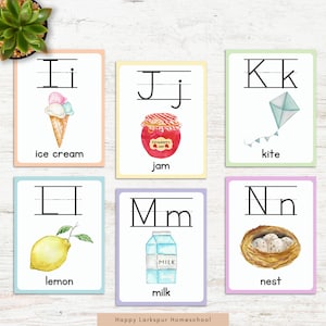 Alphabet Poster Classroom, ABC Posters Classroom, Alphabet Poster Print ...