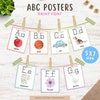 Alphabet Poster Classroom, ABC Posters Classroom, Alphabet Poster Print ...