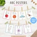Alphabet Poster Classroom, ABC Posters Classroom, Alphabet Poster Print ...
