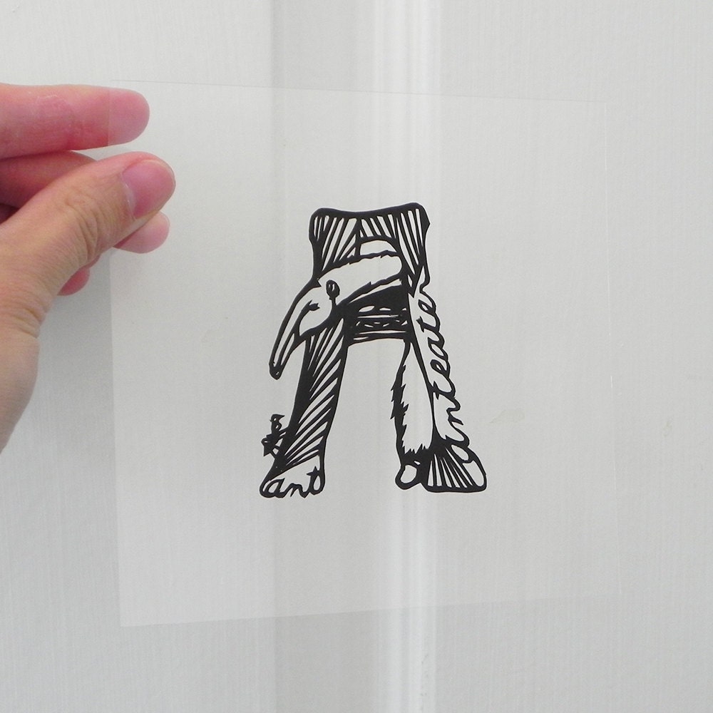 ABC Alphabet Original Hand-cut Paper Art Black - Etsy