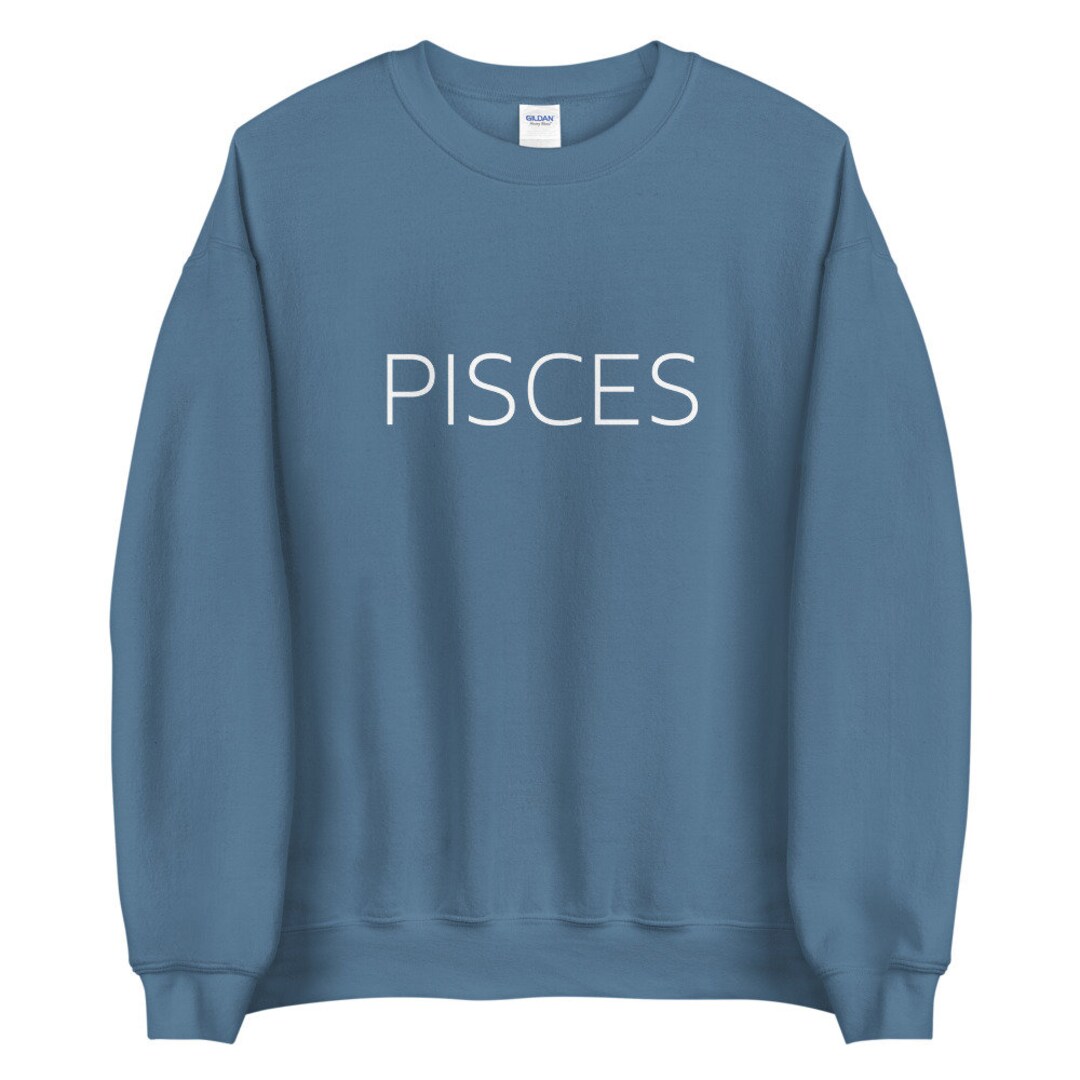 Pisces Sweatshirt - Pisces Sweater - Pisces Jumper - Etsy