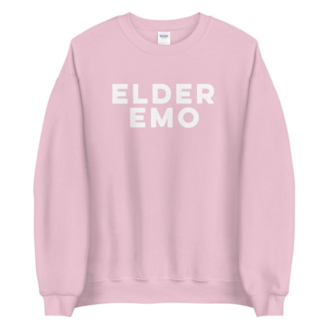 Elder Emo Crewneck Sweatshirt Emo Sweater - Etsy