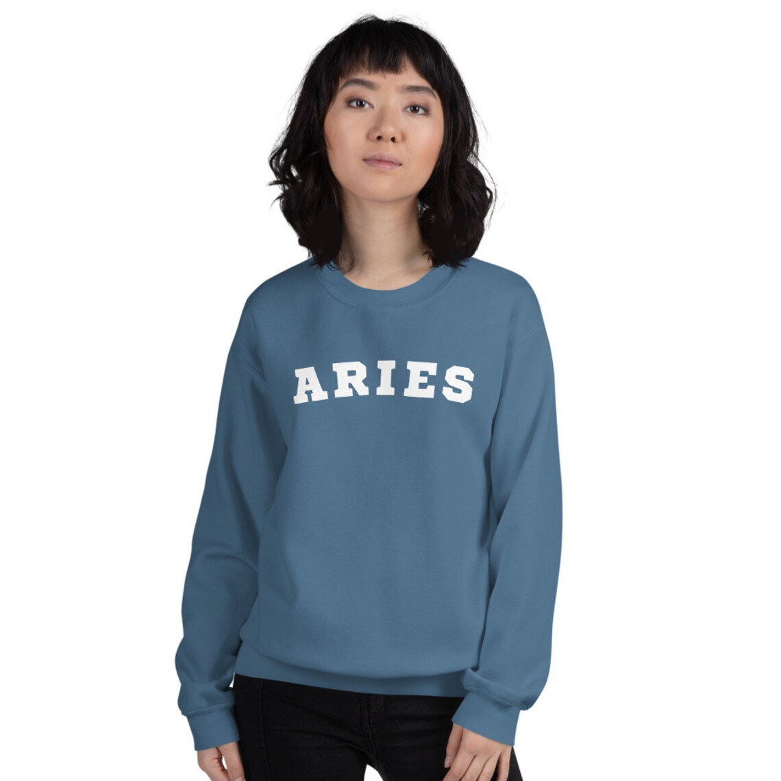 Aries Crewneck Sweatshirt Aries Sweater - Etsy