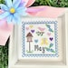 May Cross Stitch, Monthly Postage Stamp - Etsy