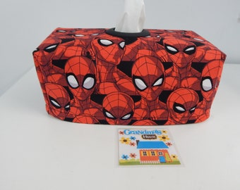 Spiderman tissue box | Etsy España