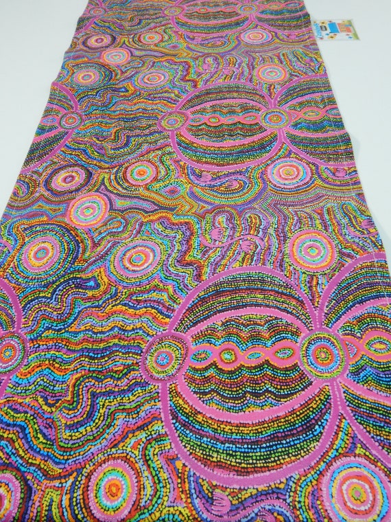 Table Runner Indigenous Goanna Dreaming 140cm X 35cm - Etsy Australia