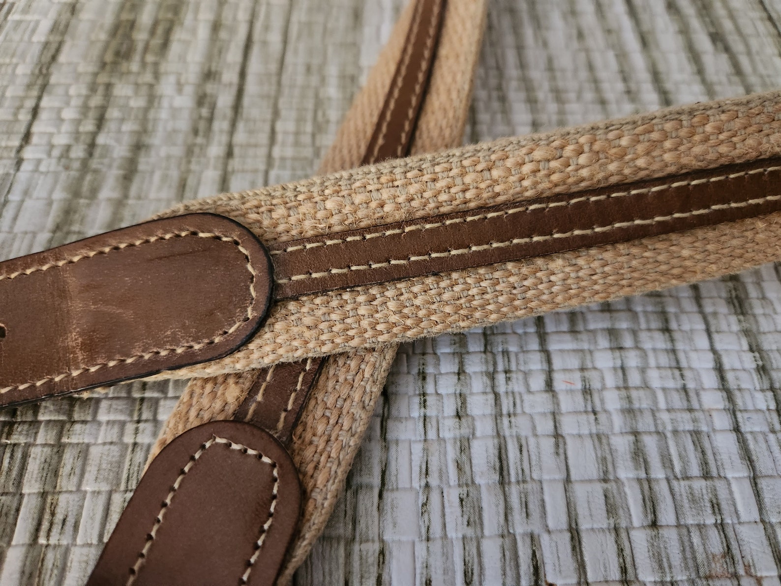 Vintage Jute Belt | 1 1/4 Inches Wide Belt | 29-33" Waist - Etsy