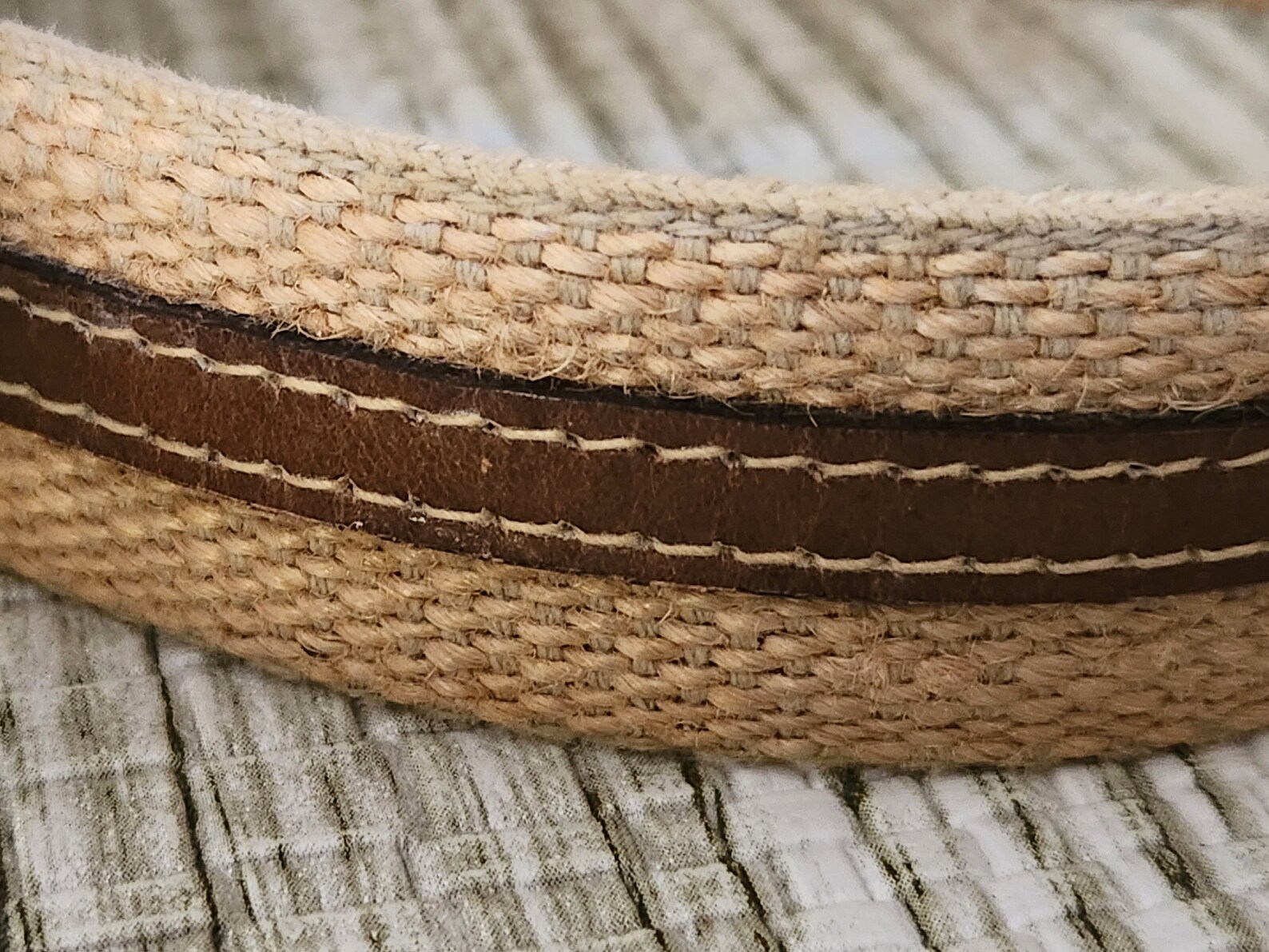 Vintage Jute Belt | 1 1/4 Inches Wide Belt | 29-33" Waist - Etsy