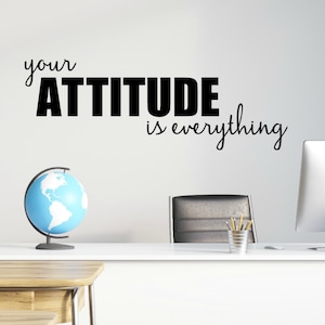 Positivity Quotes - Office Wall Decal - Quotes About Life - Teacher ...