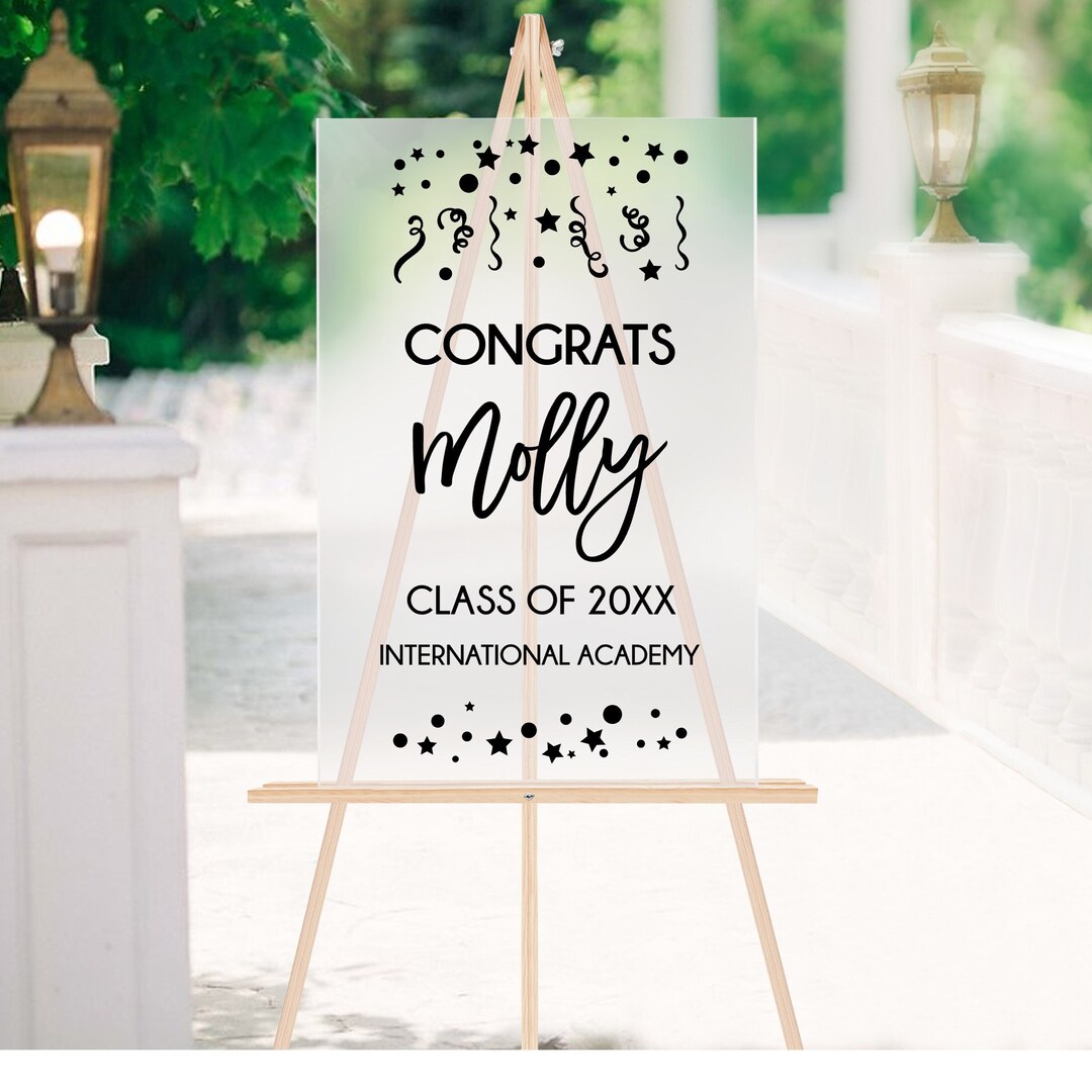 2024 High School Graduation Decorations College Graduation Decor ...