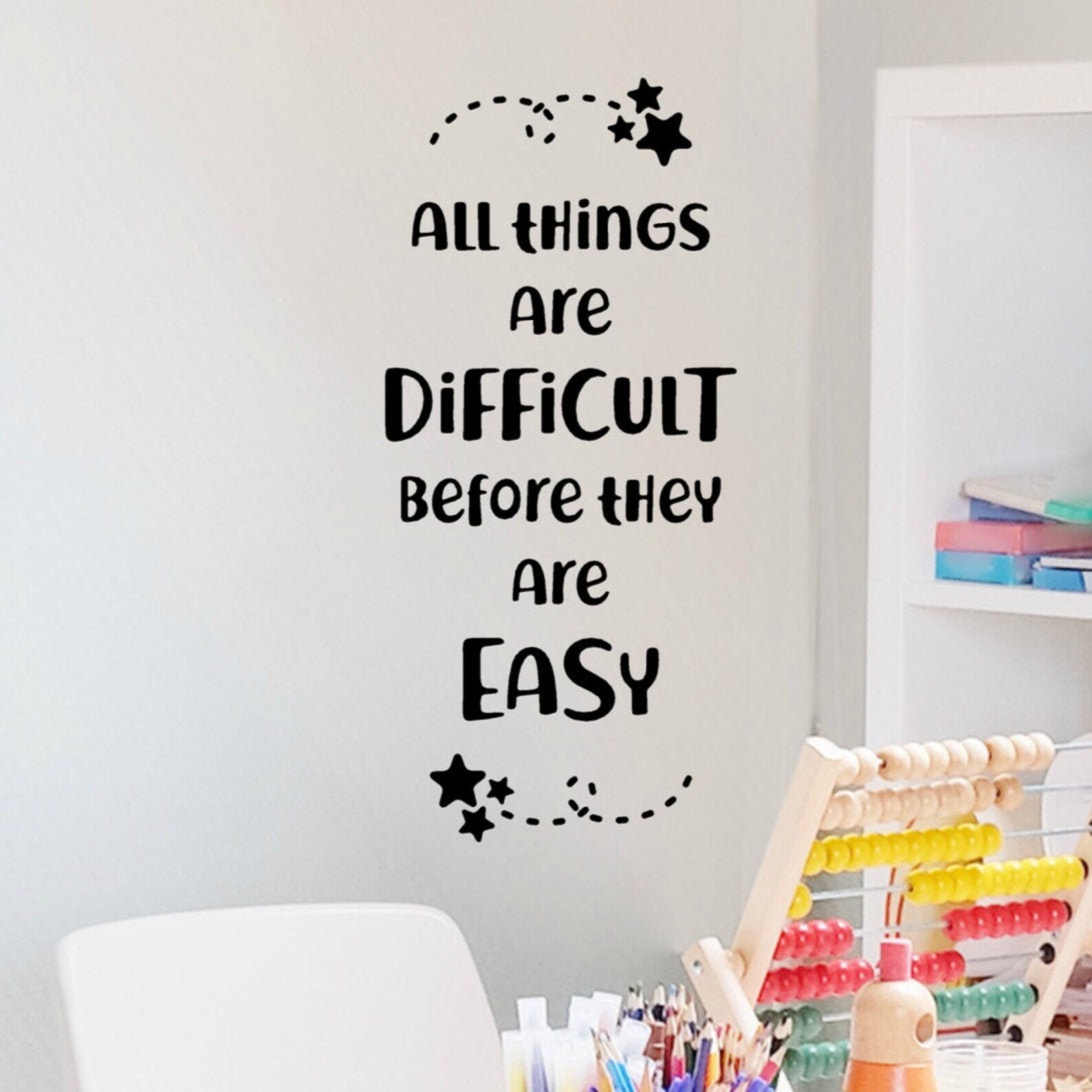 Removable Wall Decal Quote About Life Vinyl Wall Decal - Etsy