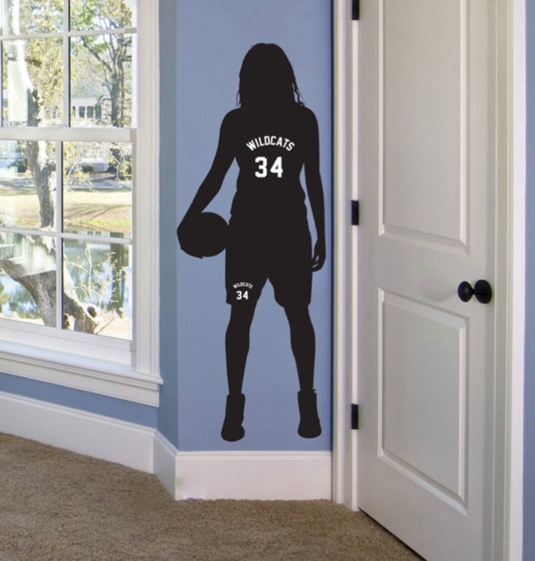 Girls Basketball Gifts, Personalized Basketball Decor, Basketball Room ...