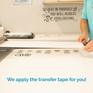 Welcome to Our Beginning Sign Decal, Wedding Welcome Sign Mirror Decal ...