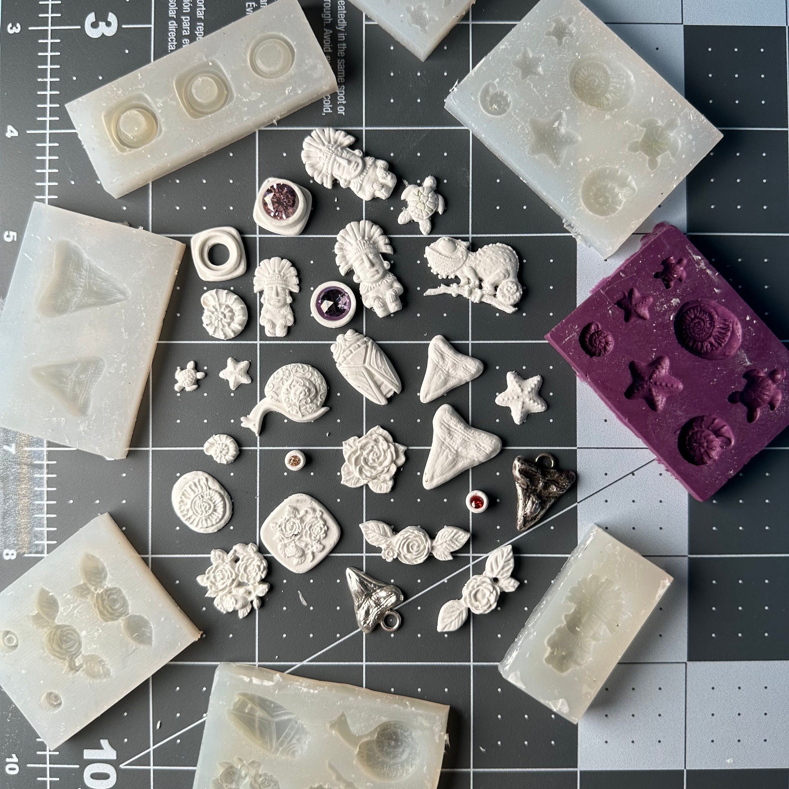 Small Turtle PMC Casting, Highly Detailed Sterling Silver ...