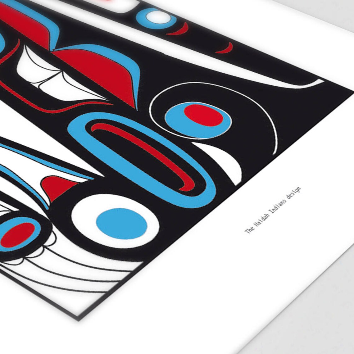 Native Haida designs Haida Art Print IIlustration Wall | Etsy