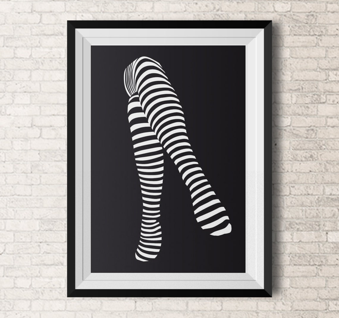 Art to Print fashion Illustration Wall Decor Modern Wall Art Digital ...