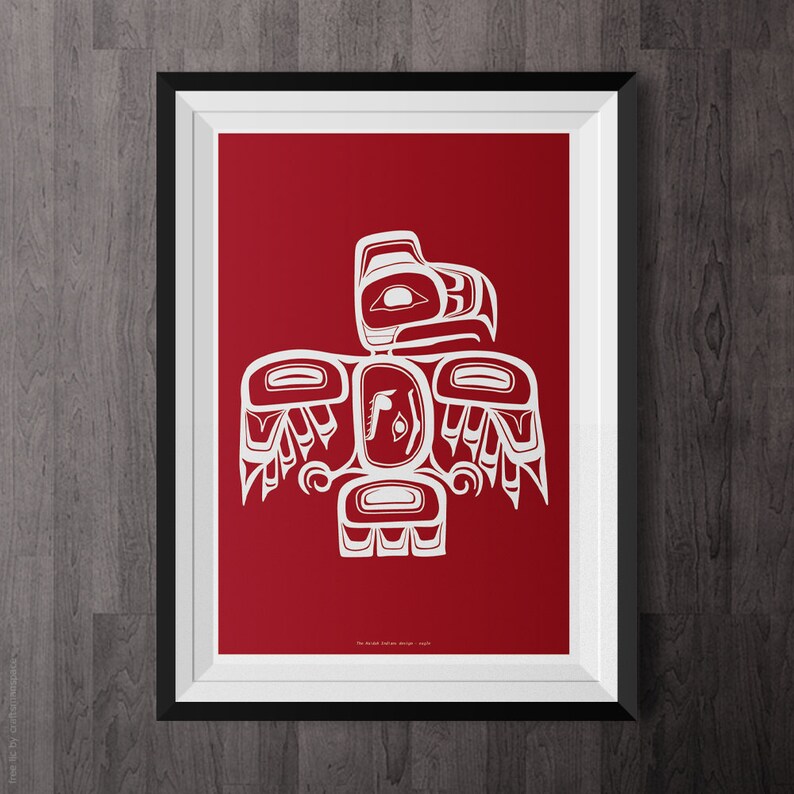 Haida Designs Based on Haida Art Art Indigenous Iilustration Home Decor ...