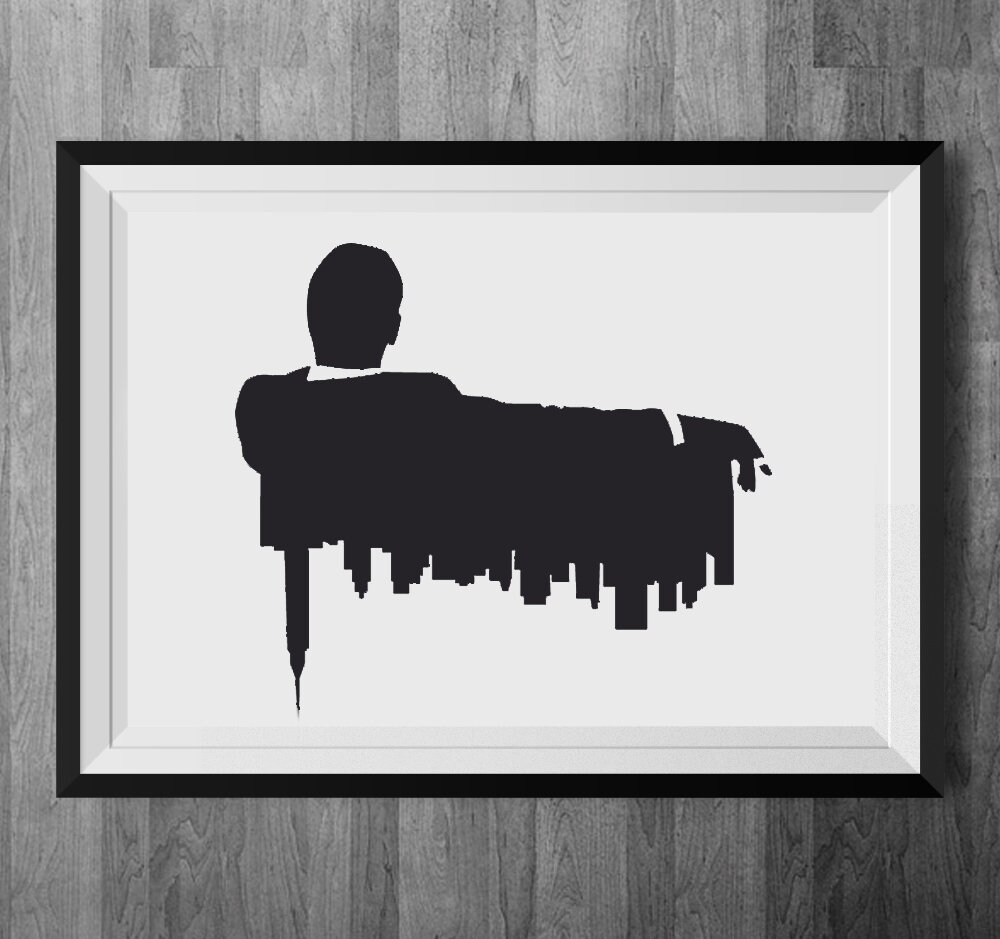Digital Collage Illustration TV Retro TV Art Art Print Print Poster ...