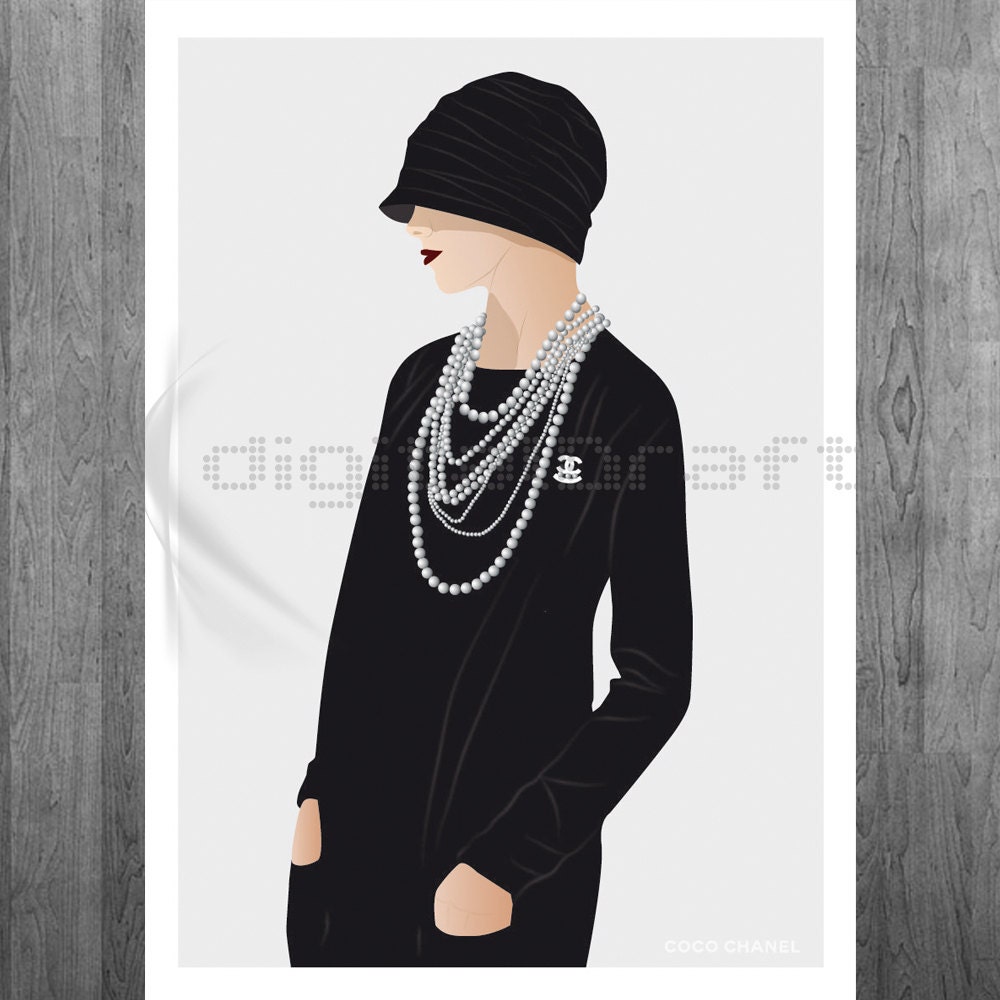 Vintage Inspired Illustration Retro Art Wall Decorations Art Print Wall ...