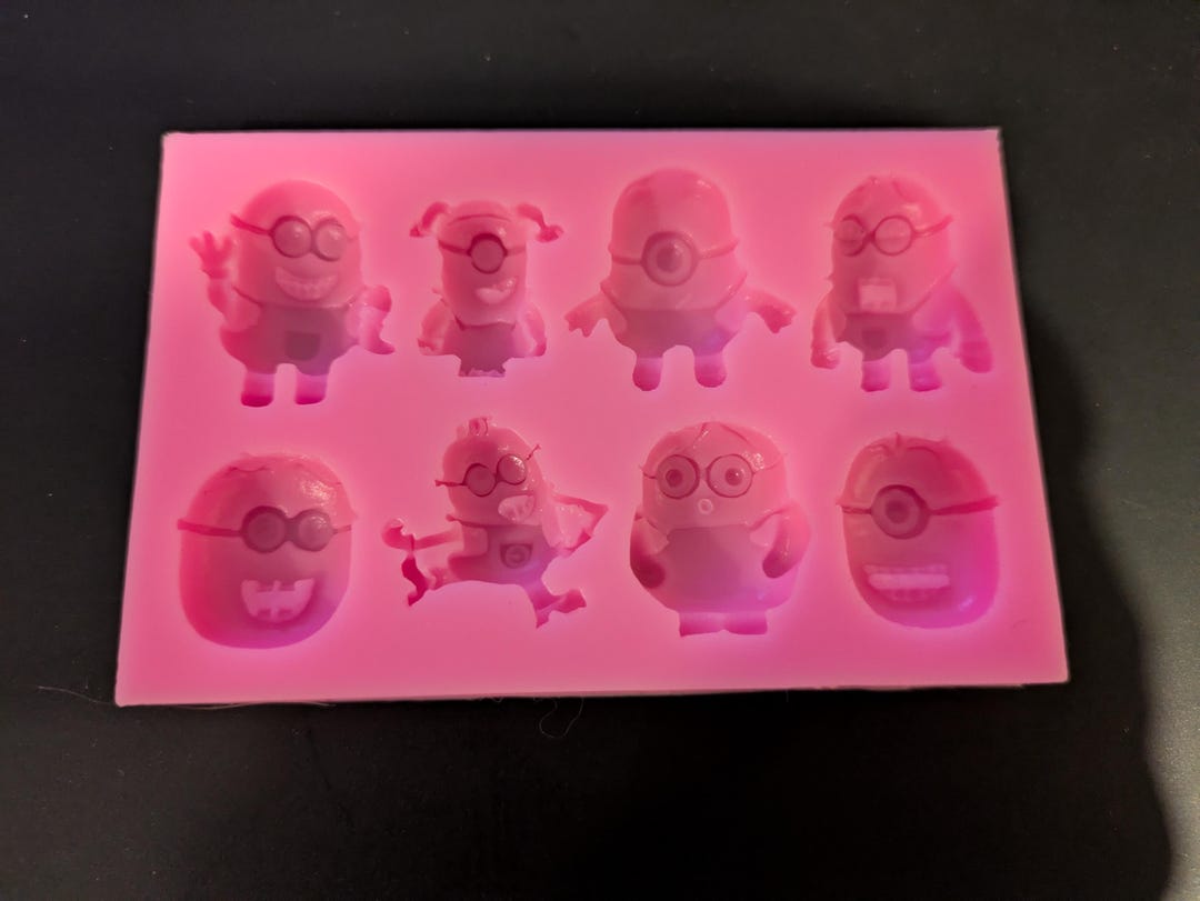 Minions Characters Silicone Mold - Etsy